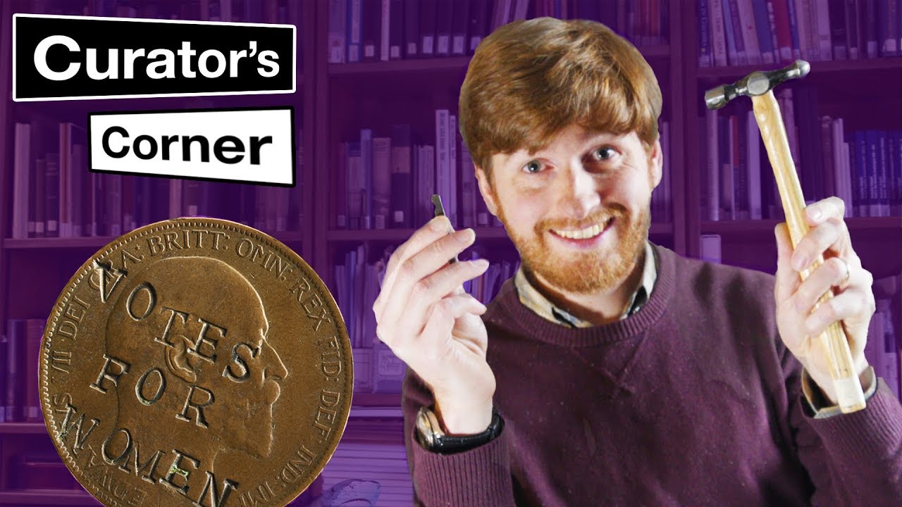 British Museum podcast shows how to deface a coin | MünzenWoche