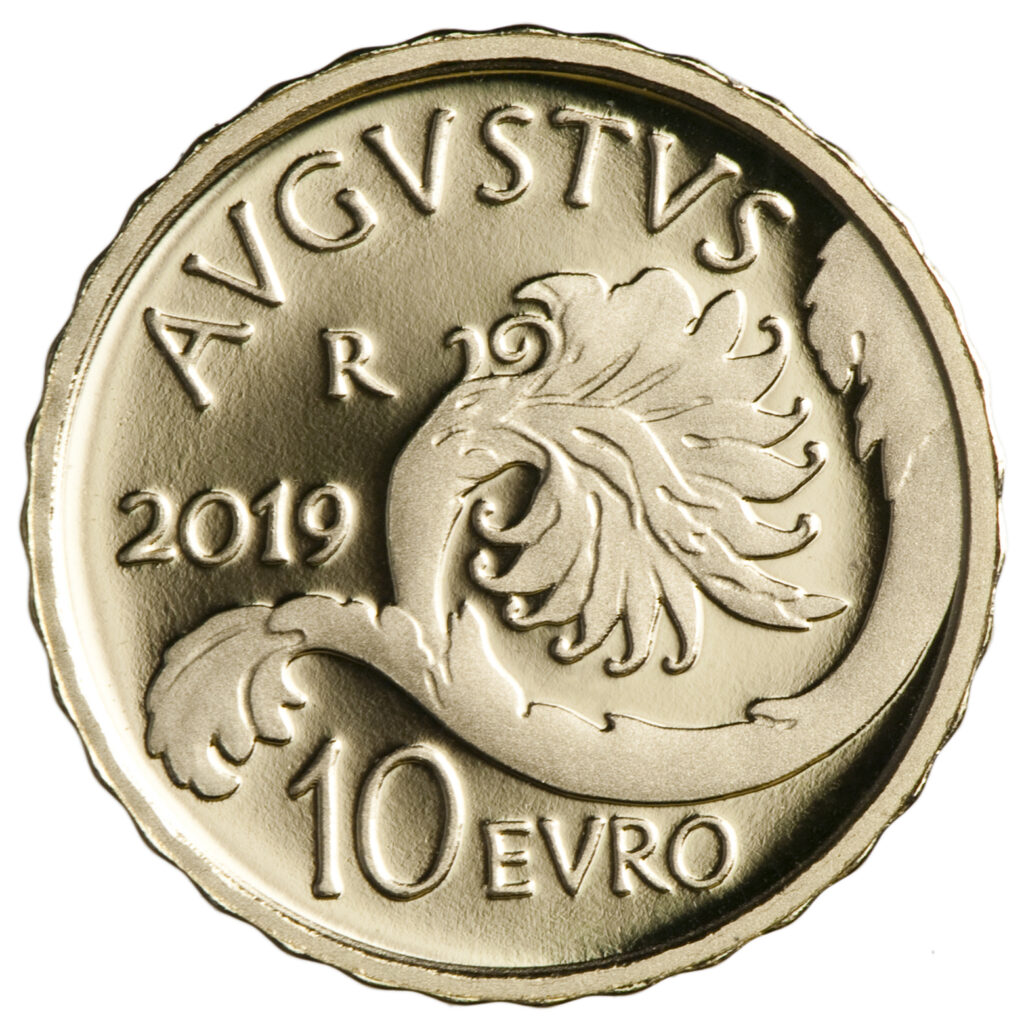 Augustus featured on modern coin | MünzenWoche