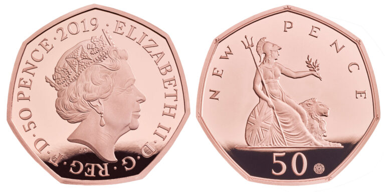 The Royal Mint Celebrates 50 Years of the 50p | MünzenWoche