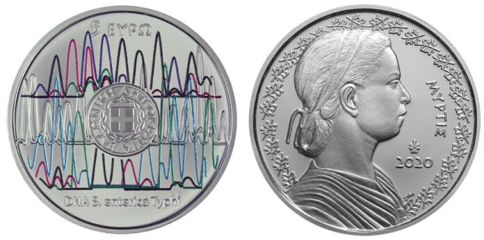 Bank of Greece Dedicates Collector Coin to “Myrtis” | MünzenWoche