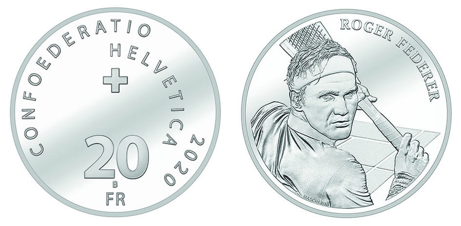 Numismatic Record Performances in the Style of Roger Federer - CoinsWeekly