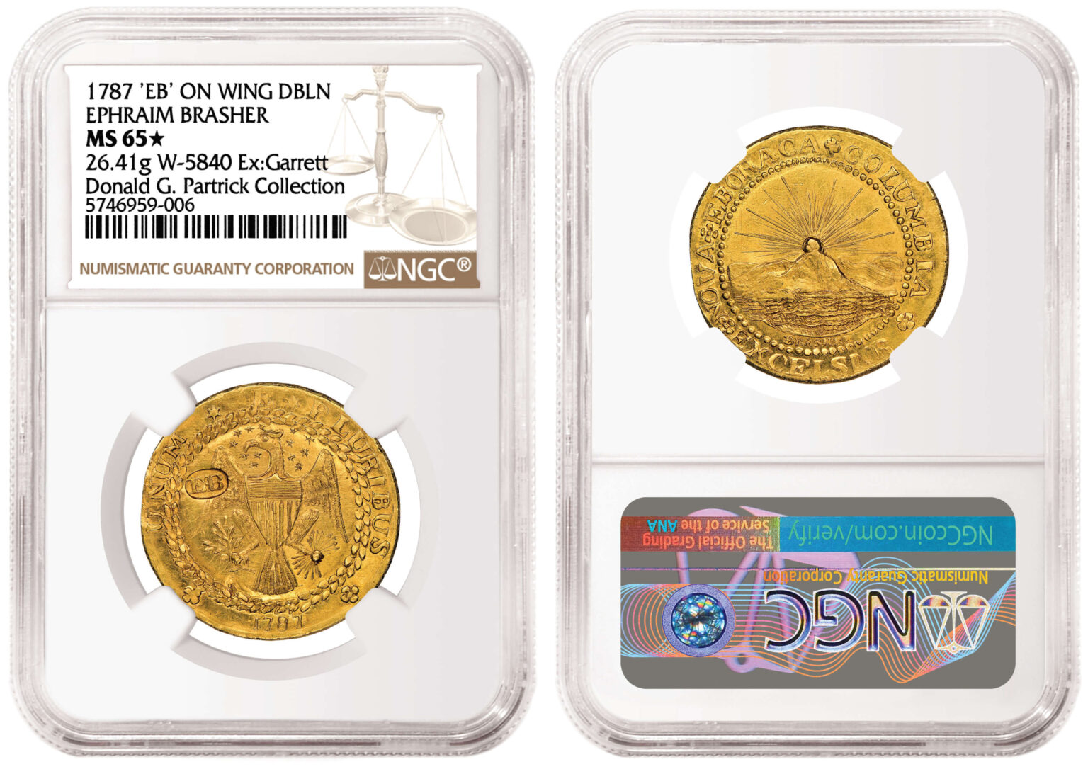 The Partrick Collection: Two Brasher Doubloons and much More | MünzenWoche