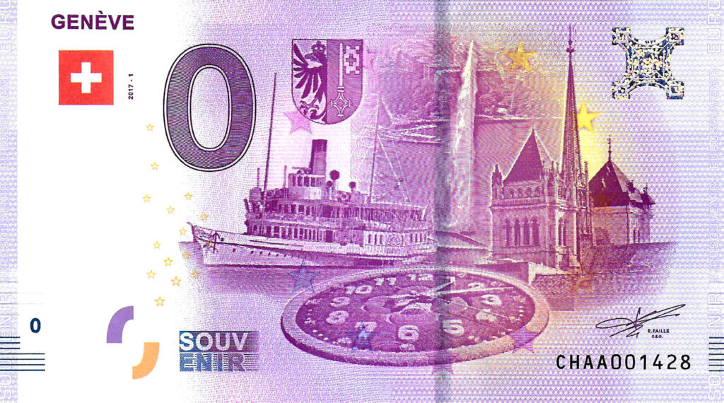 0 CHF Banknotes Made in Switzerland – A New Field of Collection ...