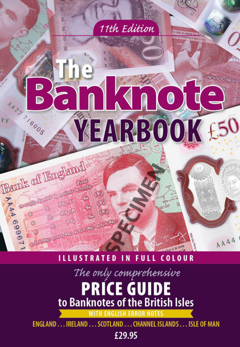 The New Banknote Yearbook for British Banknotes | MünzenWoche