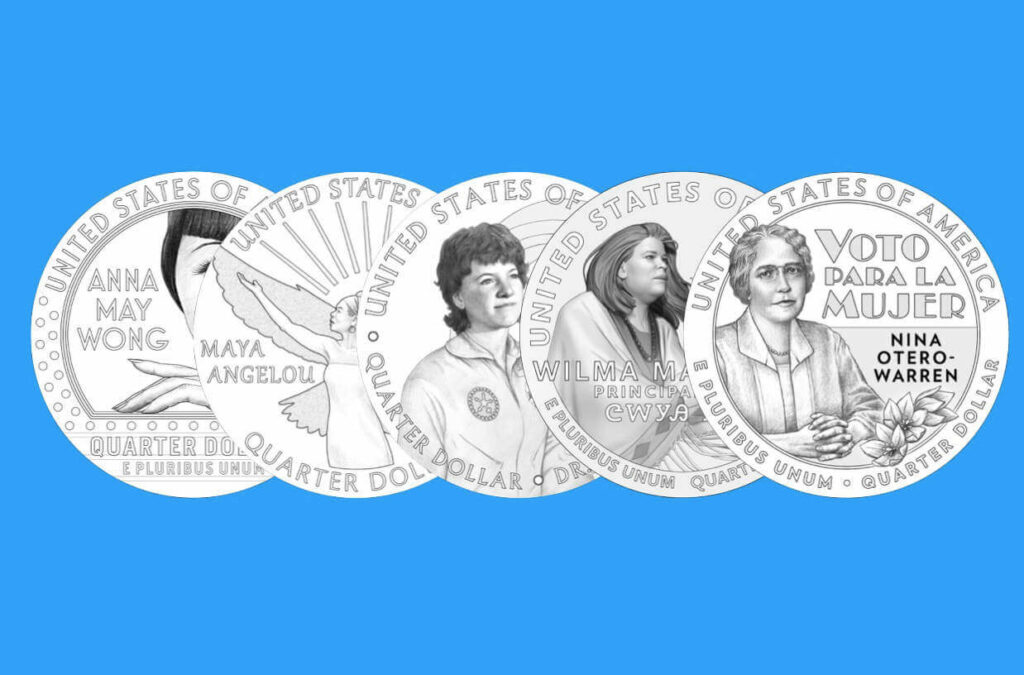 US Mint Announces Designs for 2022 American Women Quarters Program ...