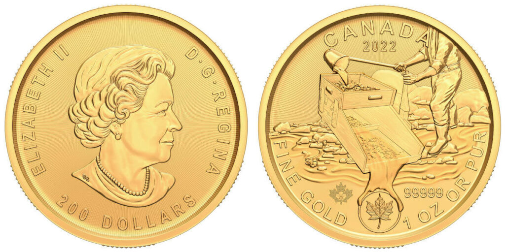 Canadian Gold Bullion Coin Commemorates the Klondike Gold Rush ...