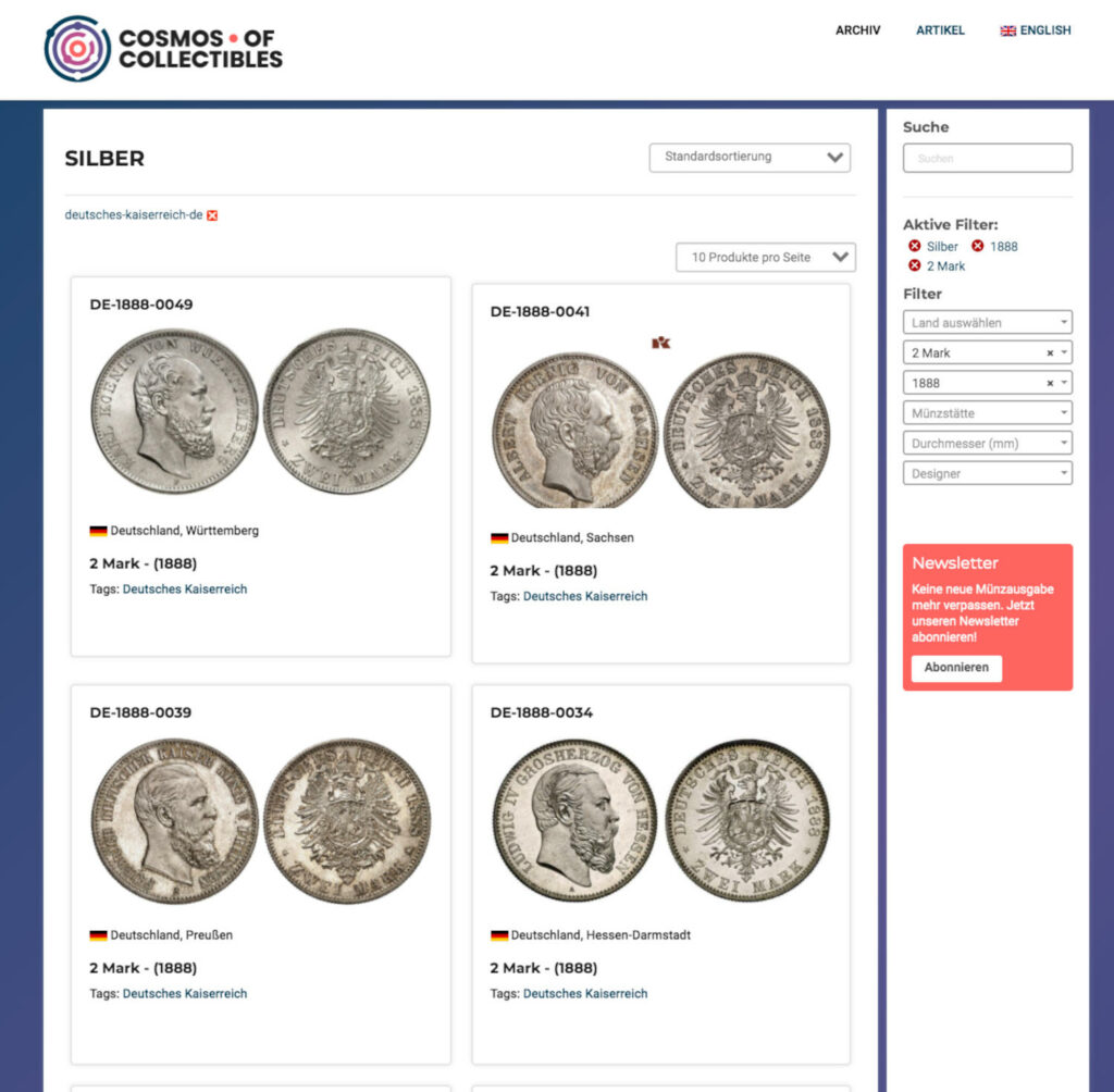 Coins of the German Empire: What Are They Worth? | MünzenWoche