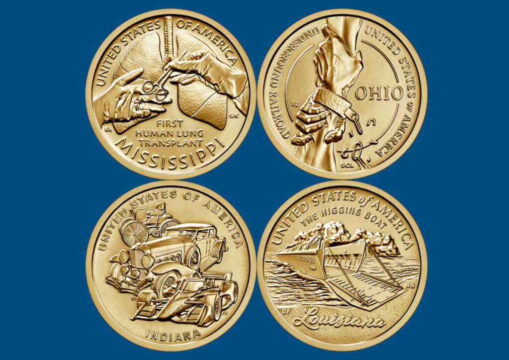 The 2023 Designs of the $1 American Innovation Program - CoinsWeekly