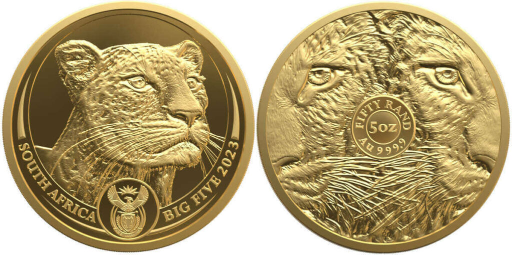 South African Mint Launches Leopard Coins in Second Big 5 Series ...